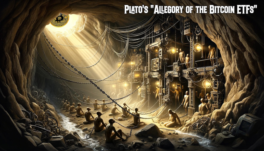 Plato’s Allegory of The Bitcoin ETFs – Mark E. Jeftovic is The Bombthrower